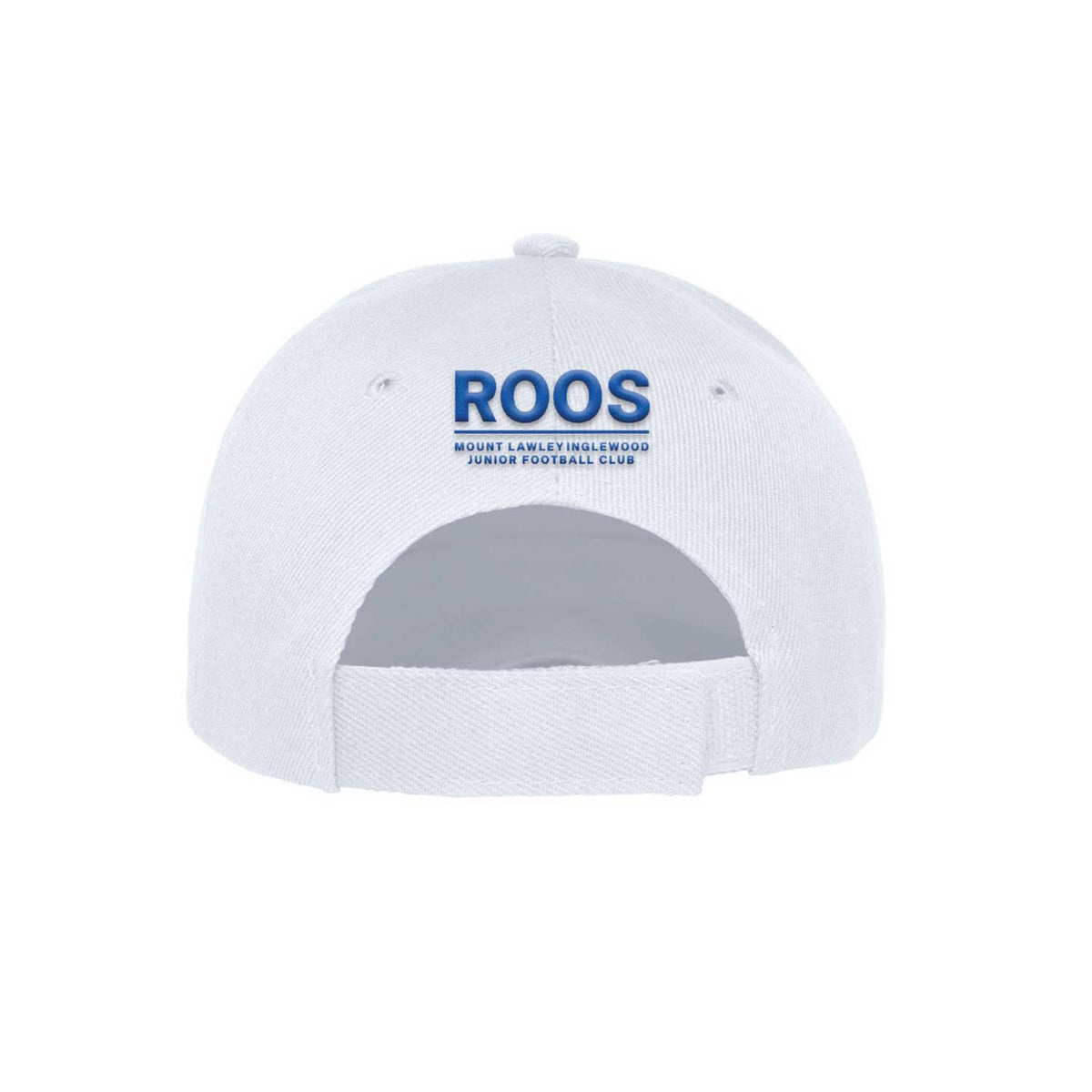 Roos JFC Cap (White) – The Mighty Roos Store