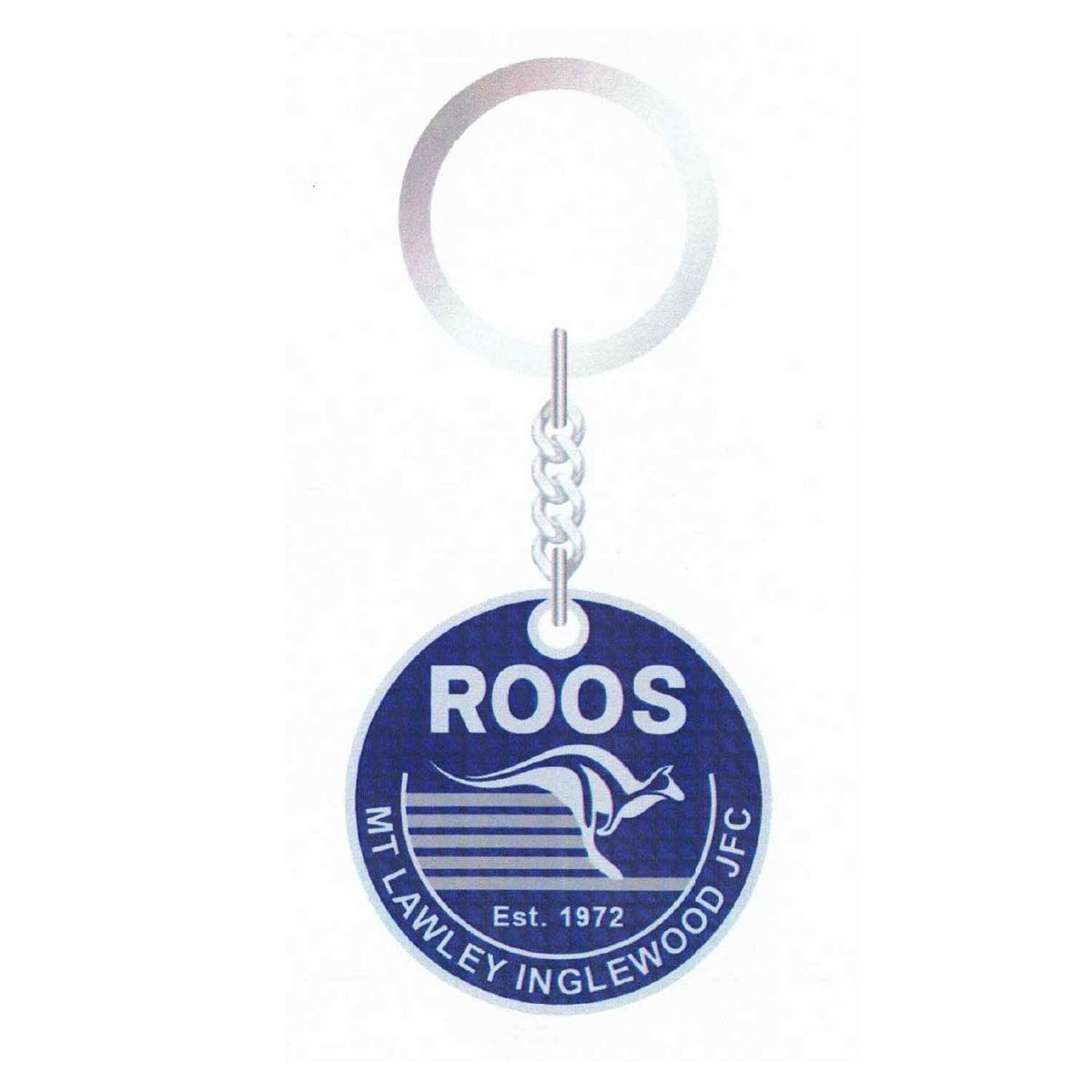 Roos JFC Metal Keyring – The Mighty Roos Store